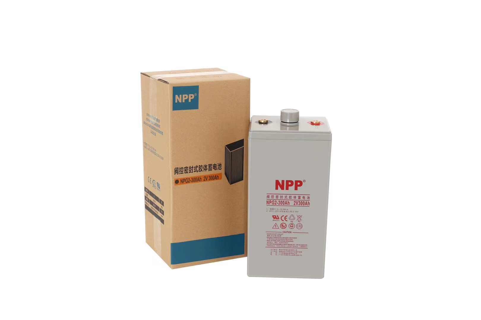 NPG2-300Ah 2V300Ah - NPP蓄电池-耐普电池原厂质保